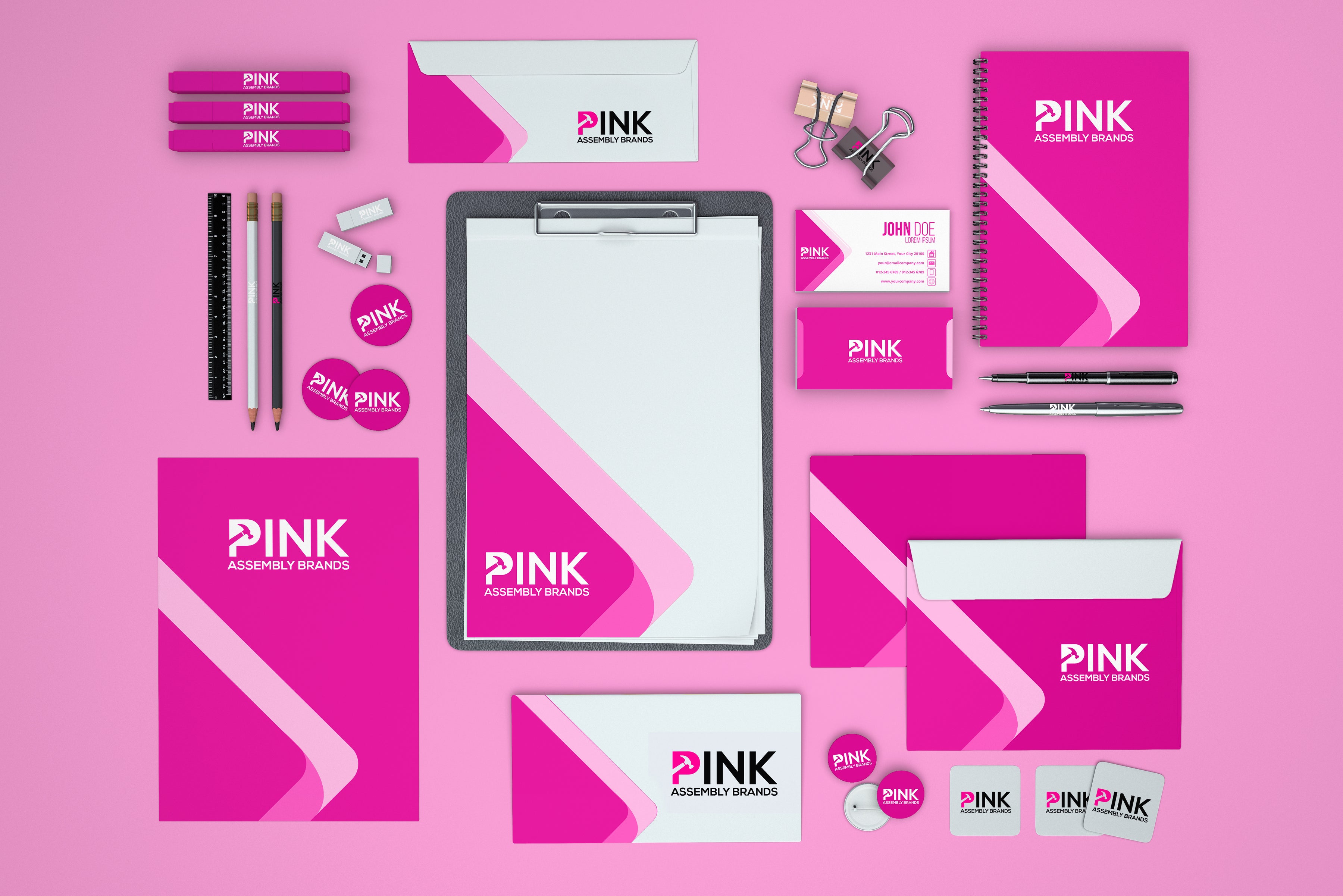 Pink Assembly Brands